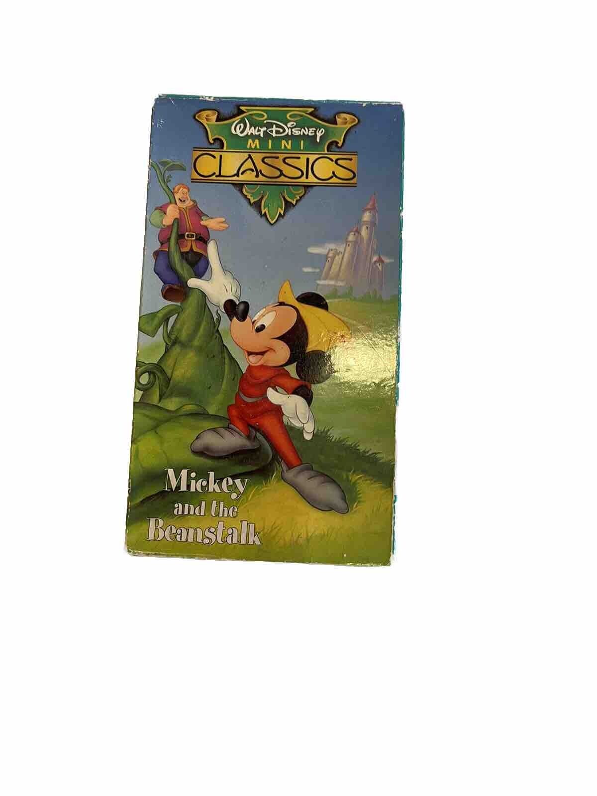 Walt Disney Mini Classics - Mickey and the Beanstalk (VHS, 1991) – 1118 ...